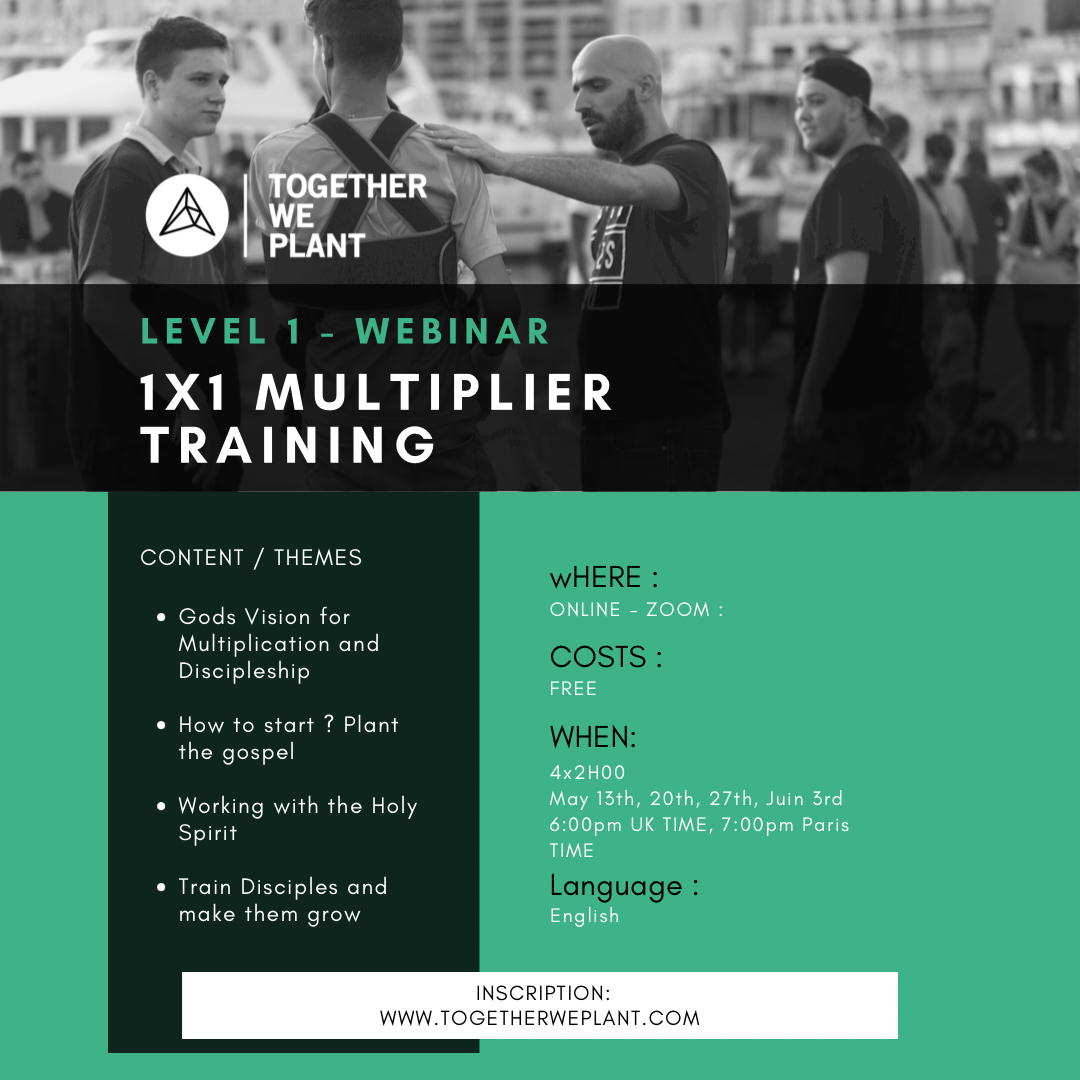 1X1 Multiplier Training - TOGETHER WE PLANT